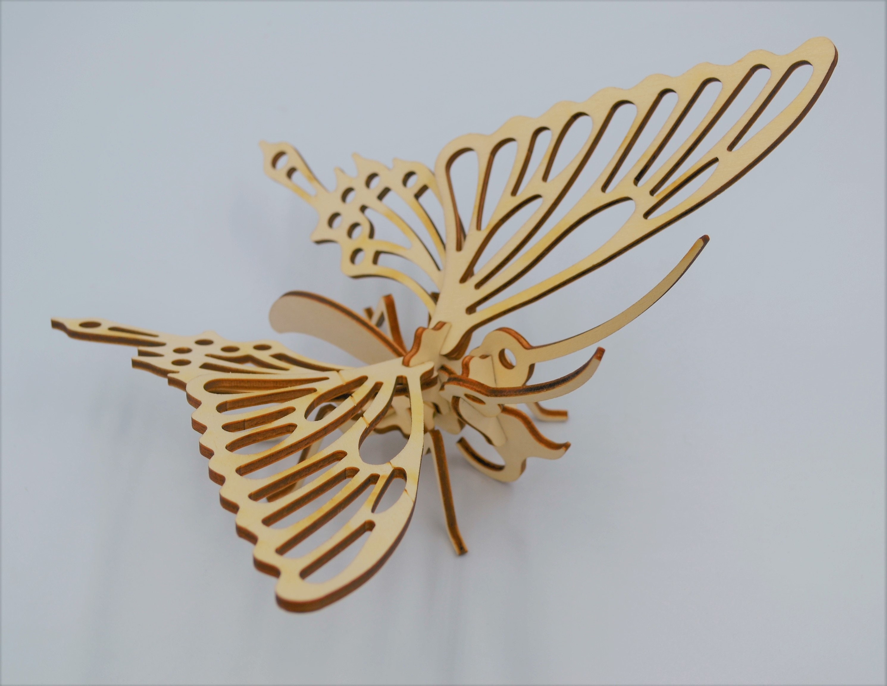 Butterfly Puzzle - DHL Express Delivery - Wooden 3D Puzzle - Kids Room ...