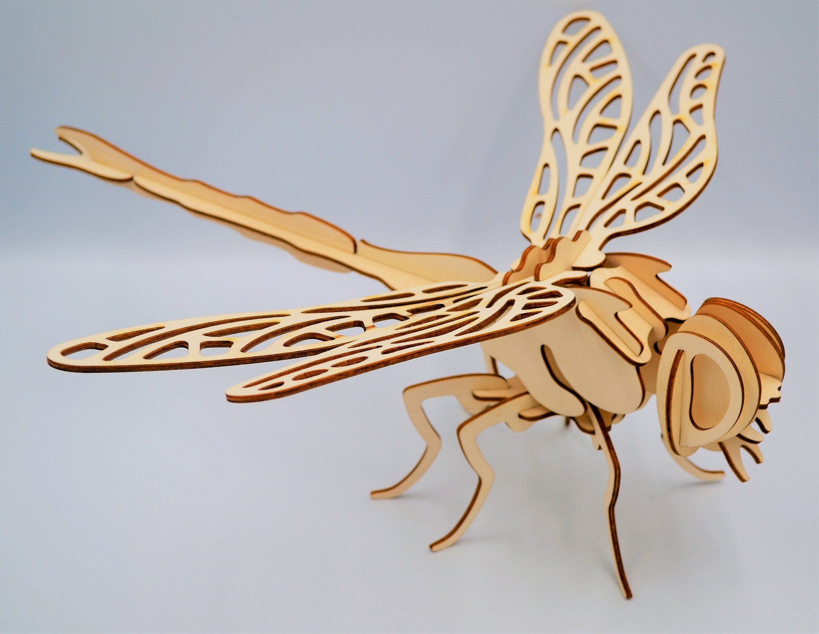 Dragonfly Puzzle DHL Express Delivery DIY Kit Kids Toys | Etsy