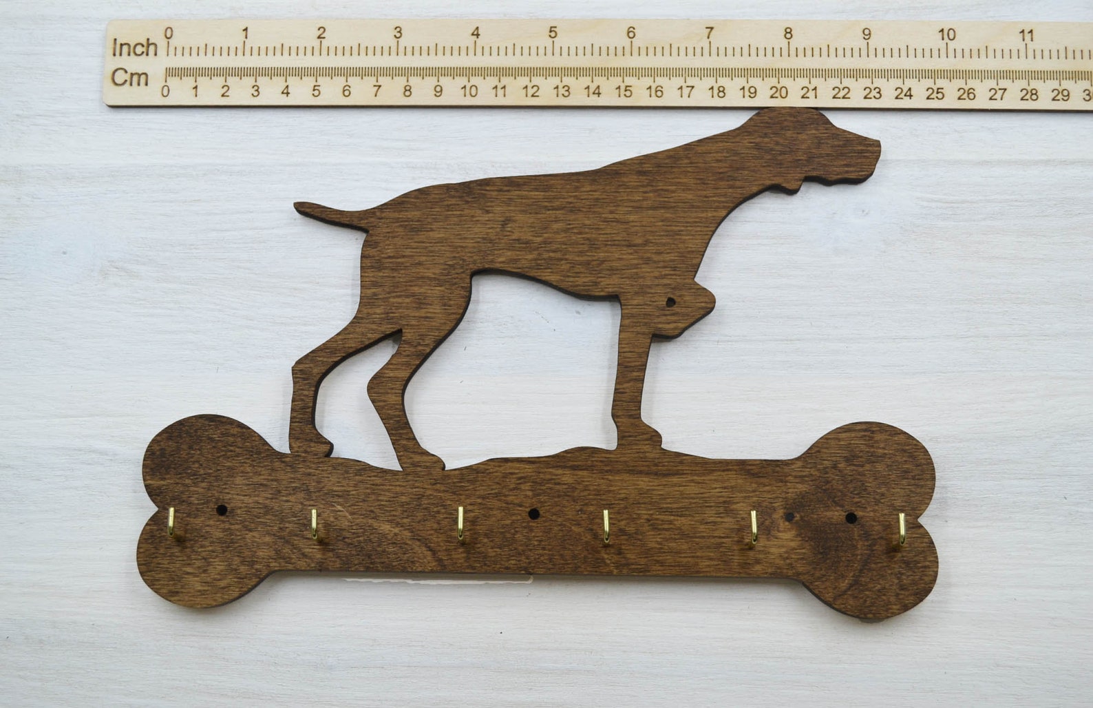 German Shorthaired Pointer Dog Leash Holder Rustic Home Wall - Etsy