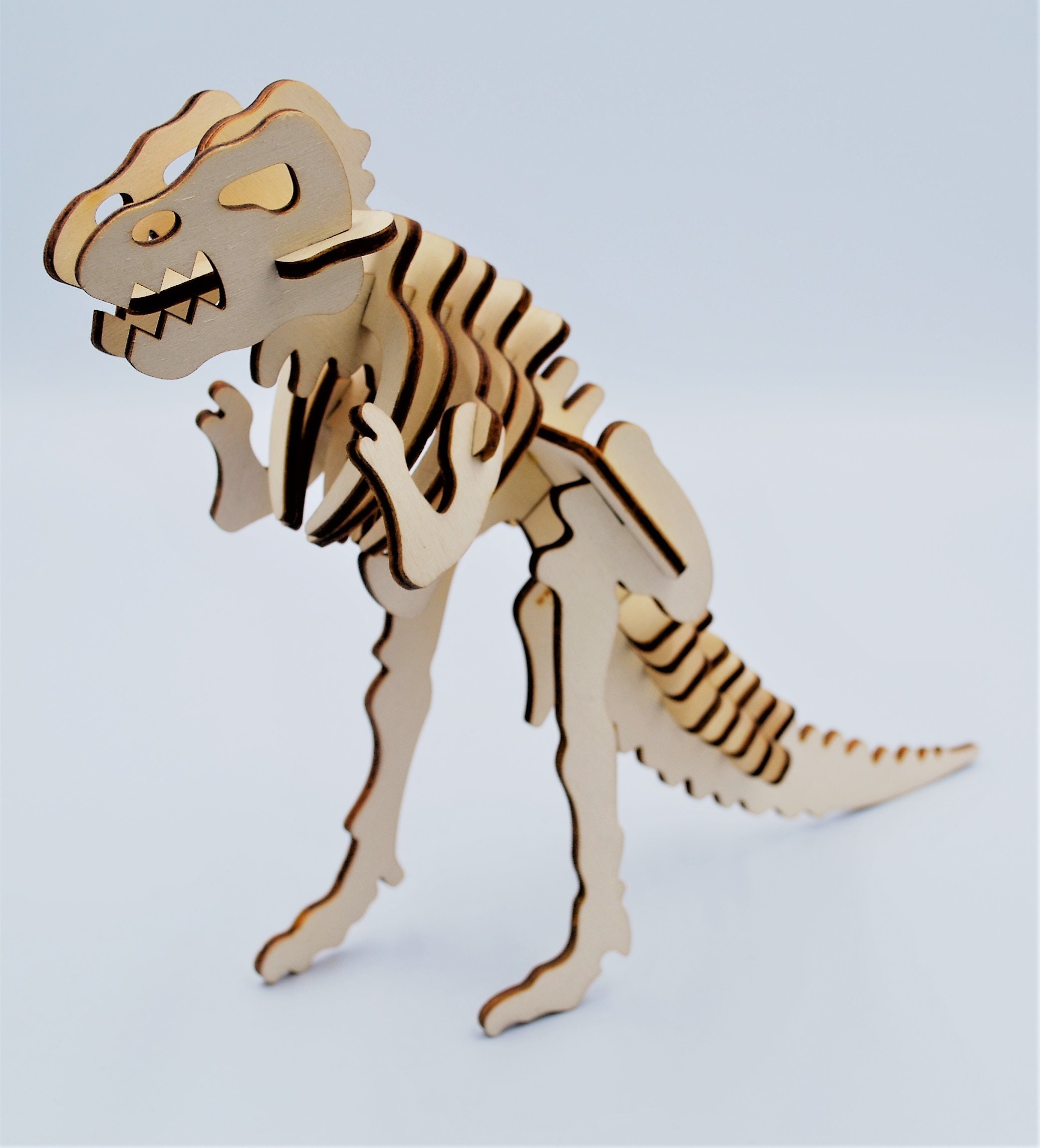 Set of 6 Wooden Jigsaw Puzzle Dinosaur Collection DHL | Etsy