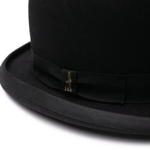 Bowler Hat by Bellissimo 100% Italian Rabbit Fur Felt - Etsy