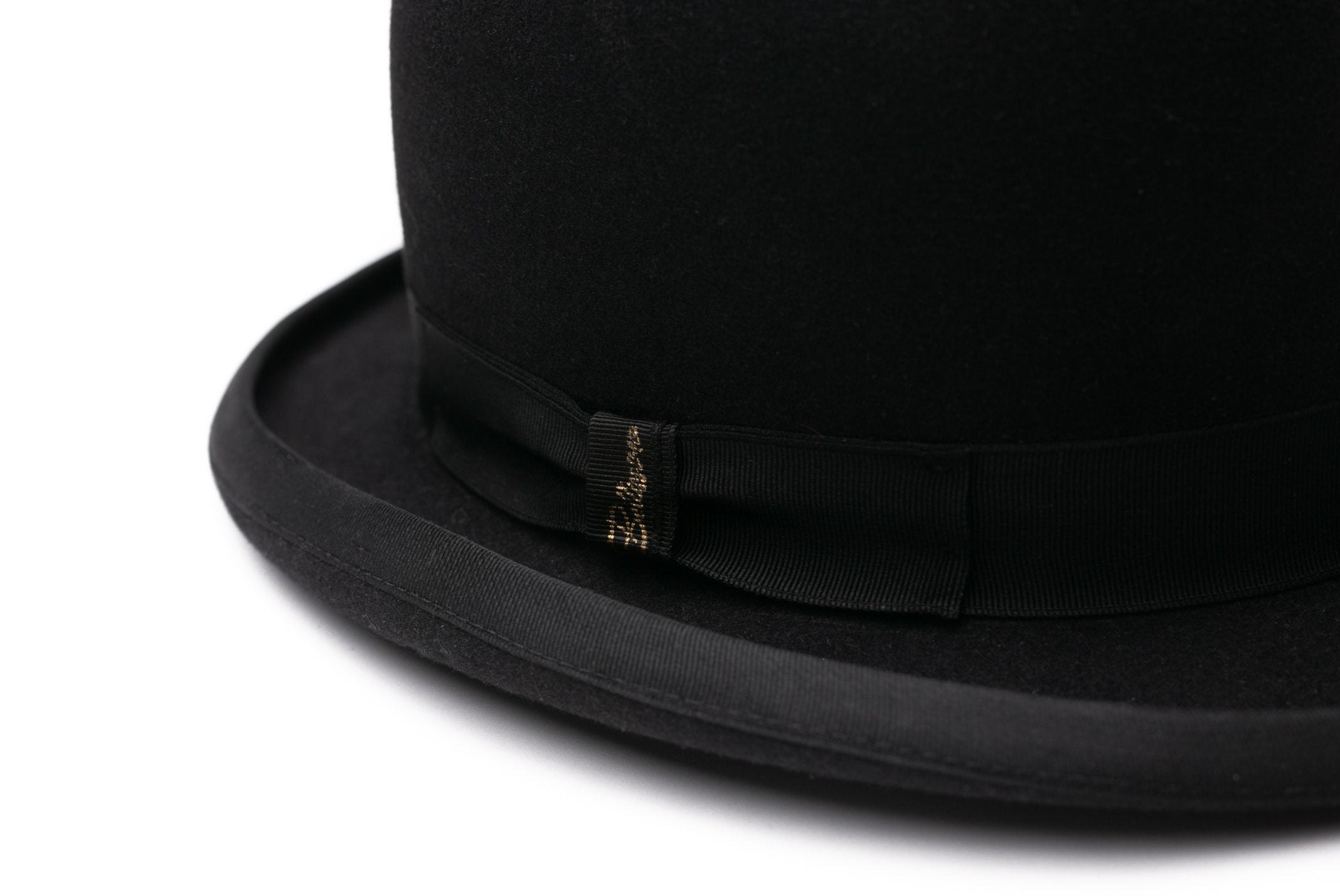 Bowler Hat by Bellissimo 100% Italian Rabbit Fur Felt - Etsy