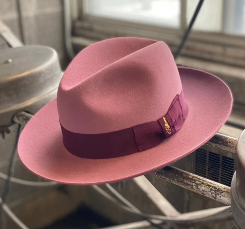 El Capo - Wide Brim - Center Dent Fedora - Etsy
