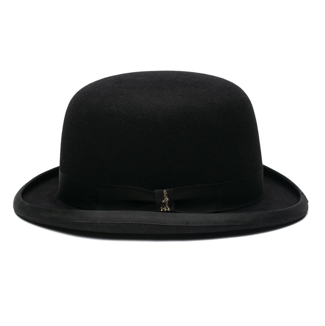 Bowler Hat by Bellissimo 100% Italian Rabbit Fur Felt - Etsy