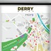 Derry Maine It Map Print Stephen King It wall Art print | Etsy