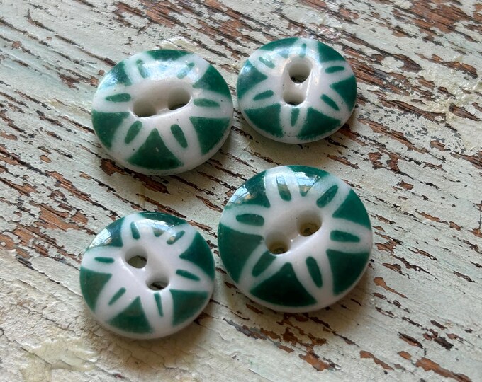 China Stencil Buttons - Etsy