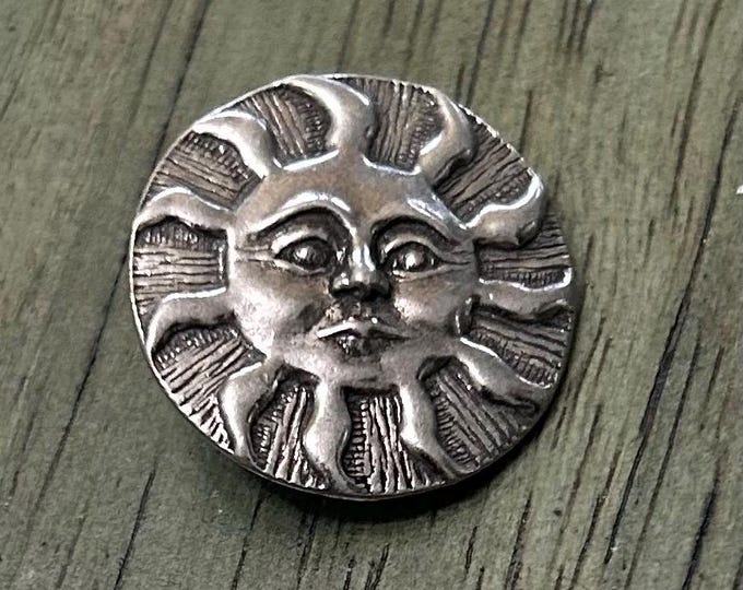 Danforth Pewter Sun Buttons - Etsy