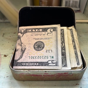 Memory Box, Button Box, Petty Cash Box, Treasure Box - Etsy