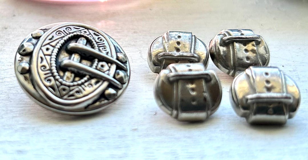 Belt Buckle Buttons - Etsy