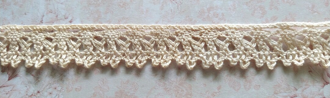 Vintage Hand Knotted Lace - Etsy
