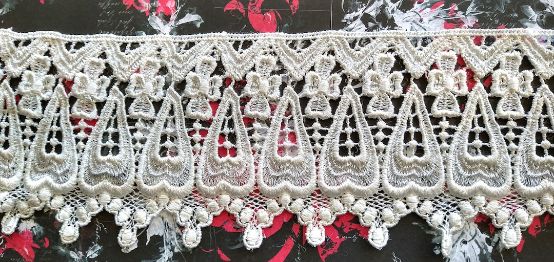 Wide White Venice Lace - Etsy