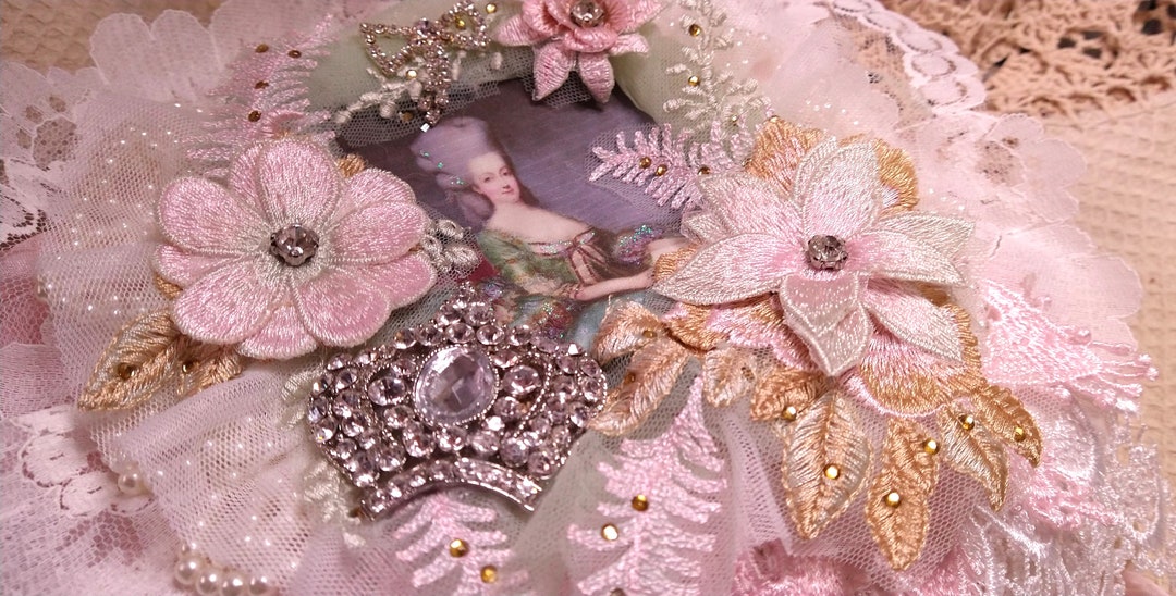 Shabby Chic Marie Antoinette Large Doily Book - Etsy