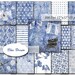 Blue Dream Digital Papers Scrapbooking Blue Paper Digital - Etsy
