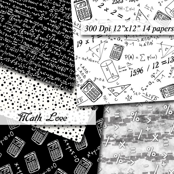 Math Paper - Etsy