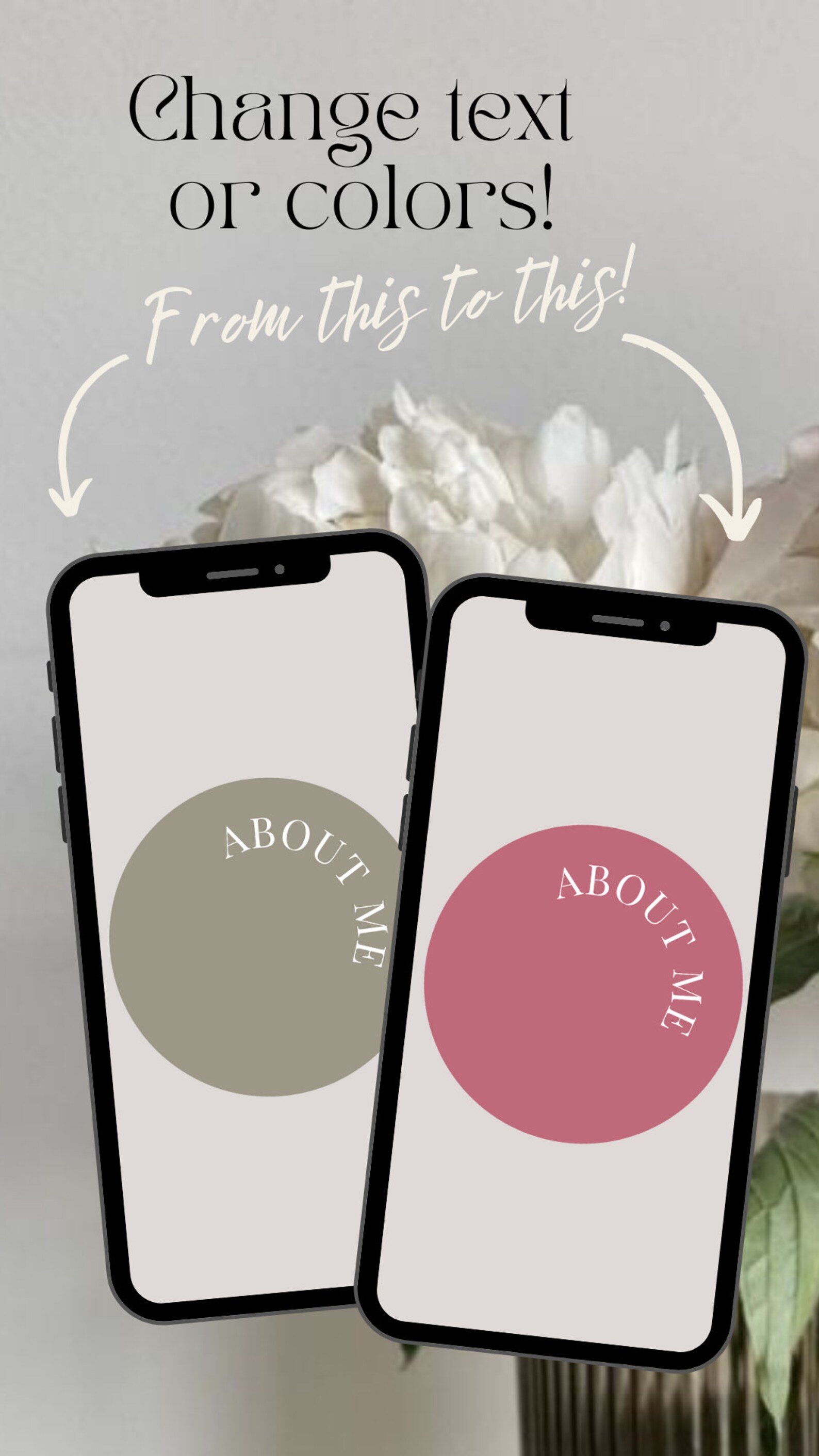 DIY Editable Instagram Higlight Covers for Photographers - Etsy