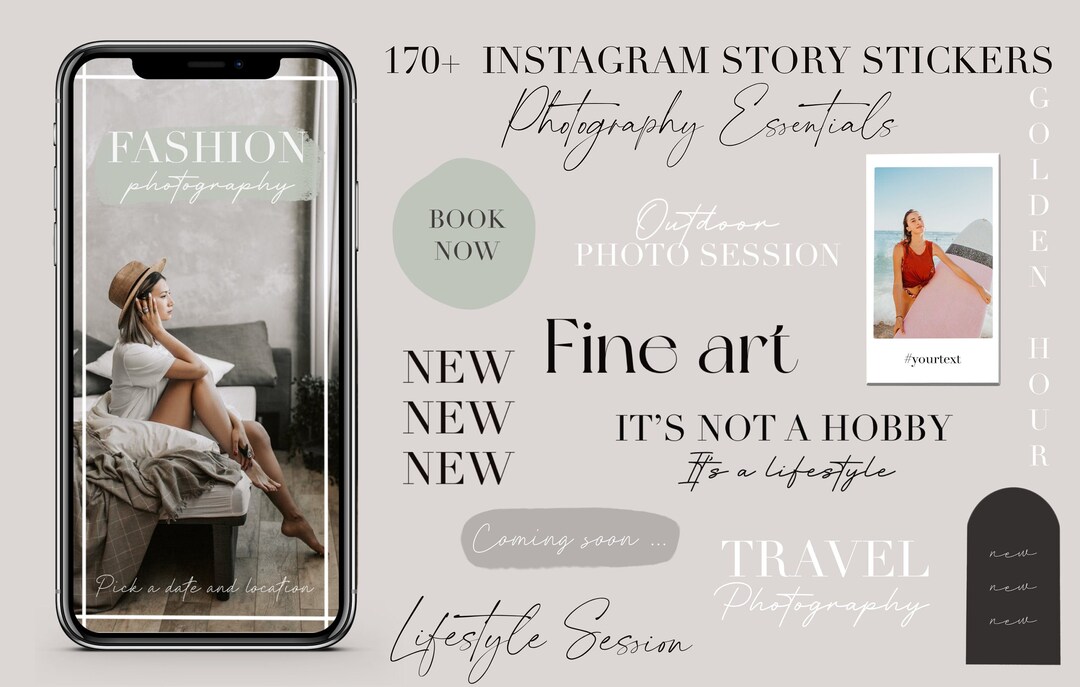 150 Instagram Story Stickers for Photographers | Wedding Photography ...