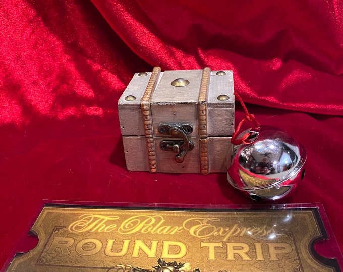 Polar Express Replica Ticket With Gift Box and Bell - Etsy