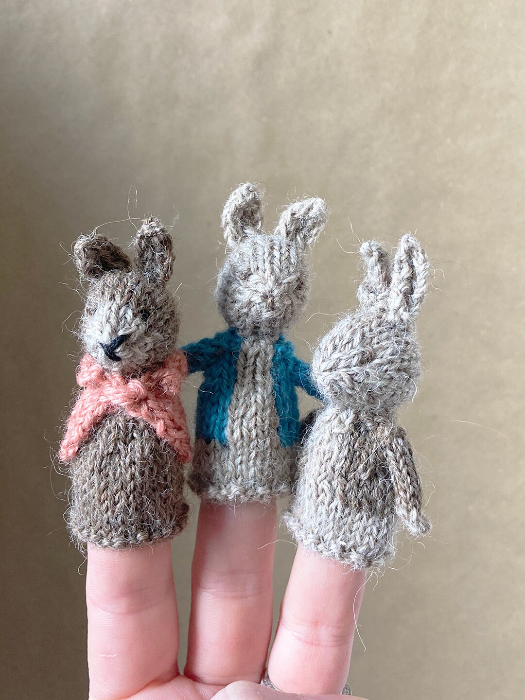 Cast Your Own Puppet Show - Set of 5 Finger Puppets - Etsy