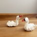 Swan Finger Puppet - Etsy