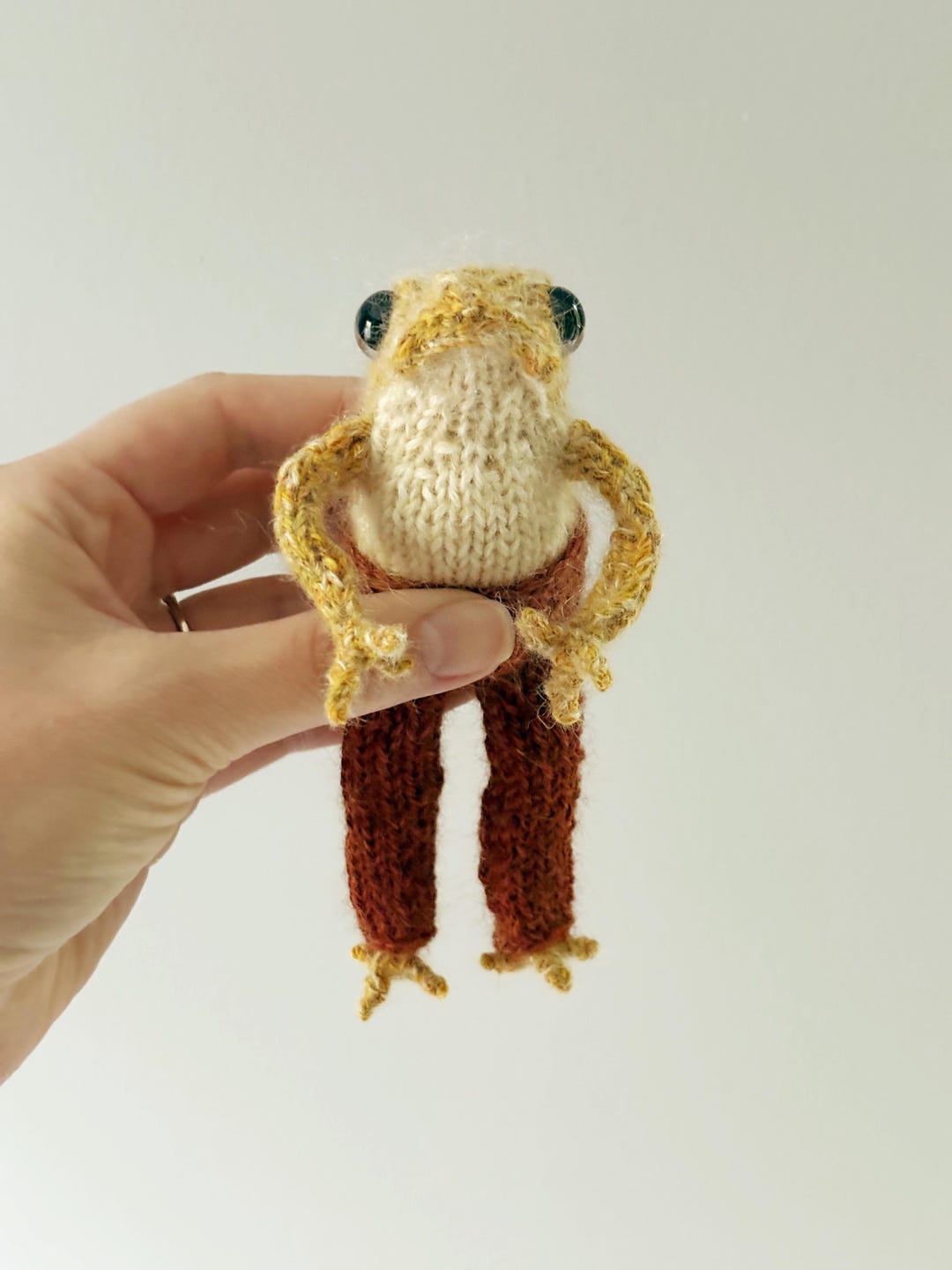 Knitted Pants for Frog & Toad - Etsy