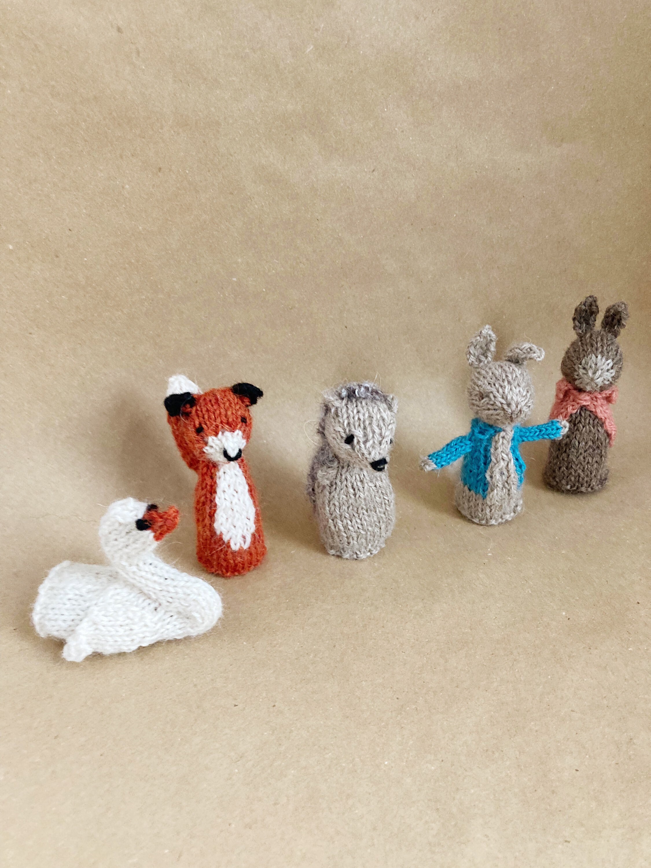 Peter Rabbit Inspired Puppet Set - Etsy