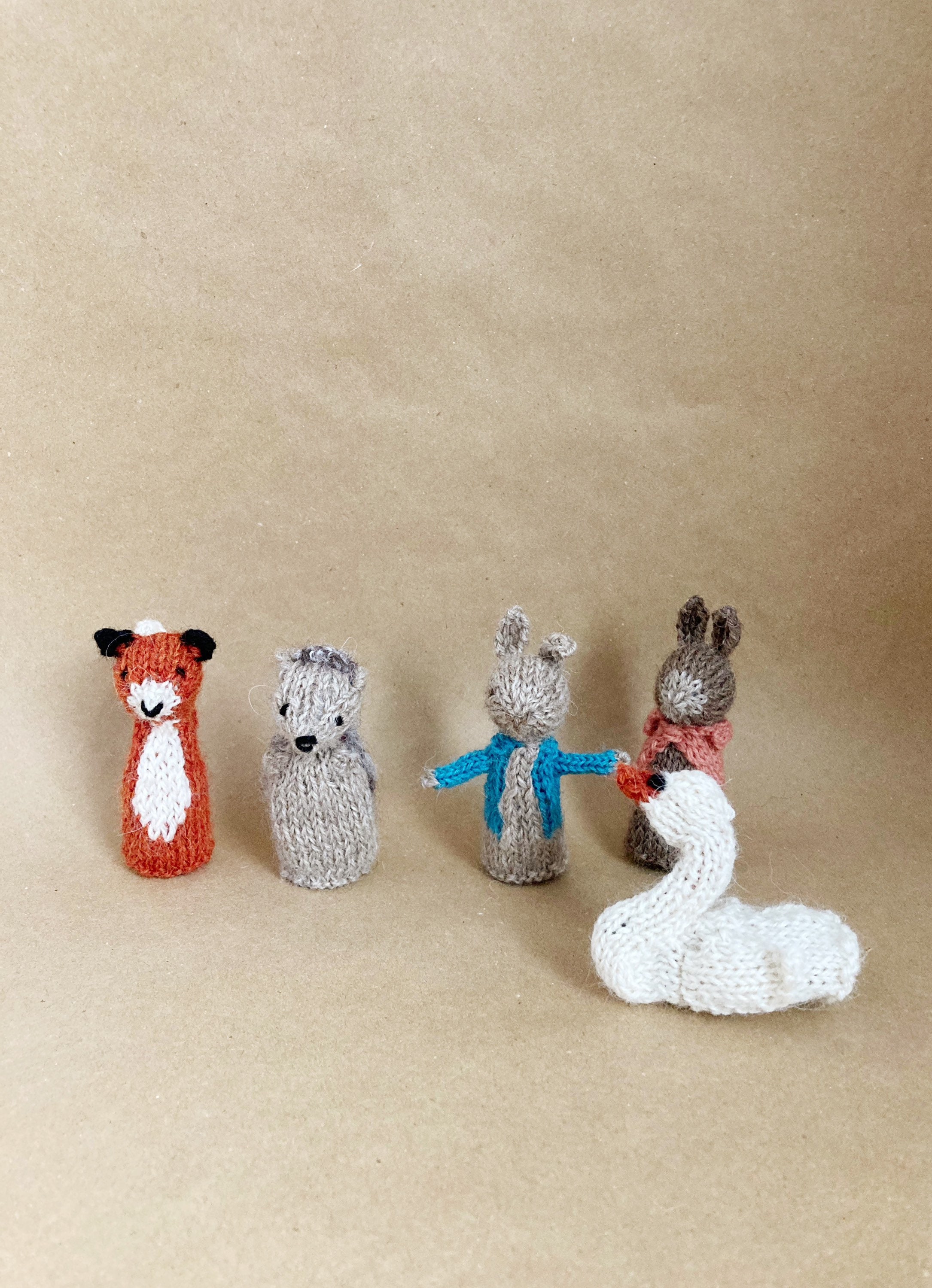 Peter Rabbit Inspired Puppet Set - Etsy