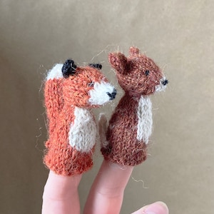 Cast Your Own Puppet Show - Set of 5 Finger Puppets - Etsy