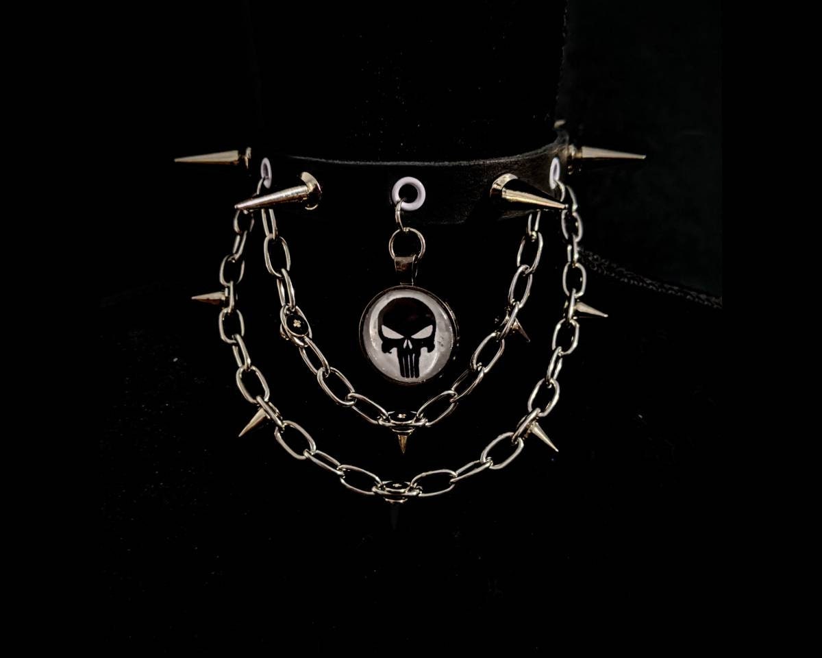 Custom Leather Choker - Etsy