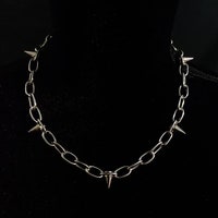 Chunky Spiked Chain - Etsy