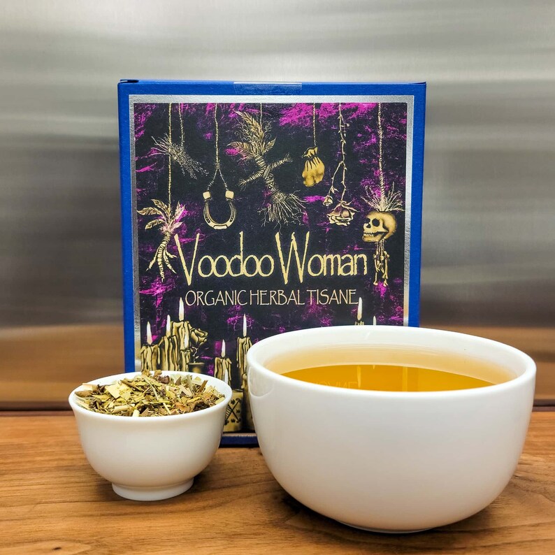 Voodoo Woman Organic Yerba Mate Hand Blended Tea 4oz/113g Box - Etsy