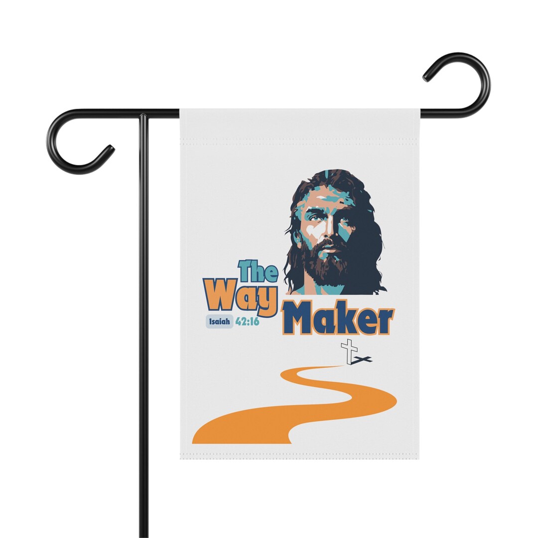 Jesus the Way Maker Garden & House Banner - Etsy
