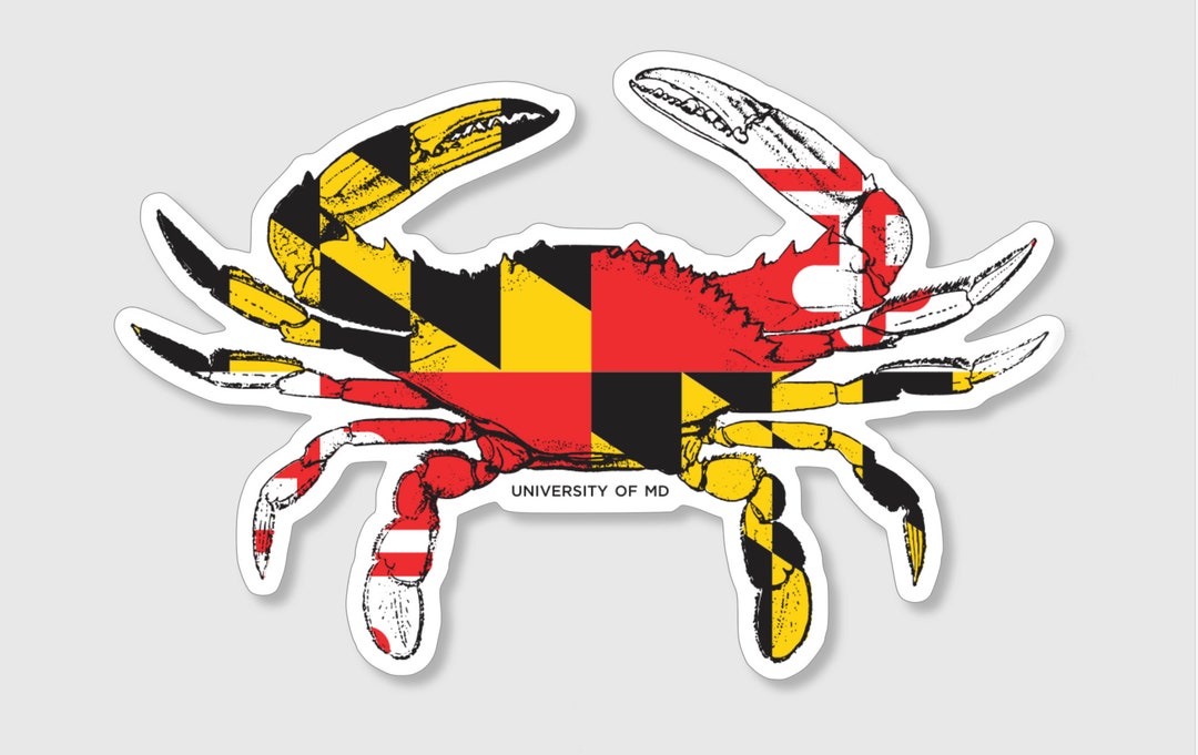 University of Maryland Sticker Magnet | Terps Sticker | College Park ...