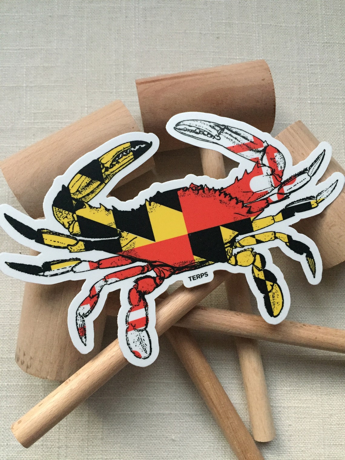 University of Maryland Sticker Magnet | Terps Sticker | College Park ...