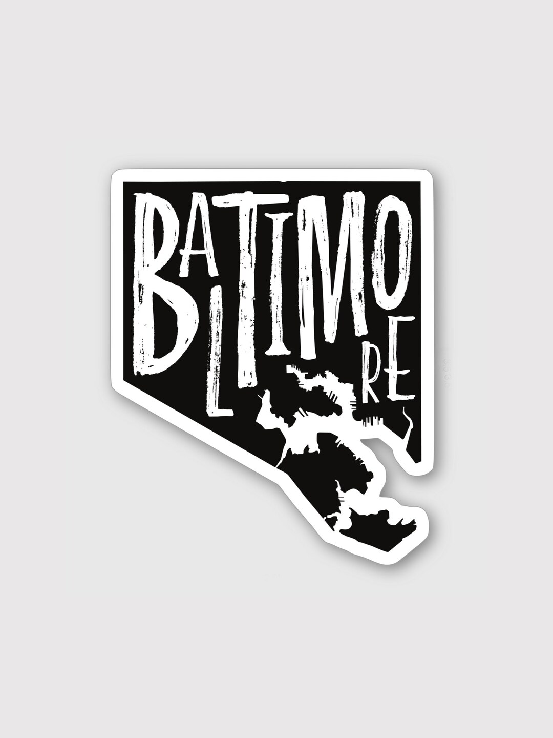 Baltimore Vinyl Sticker - Baltimore, Maryland - Orioles Sticker, Ravens ...