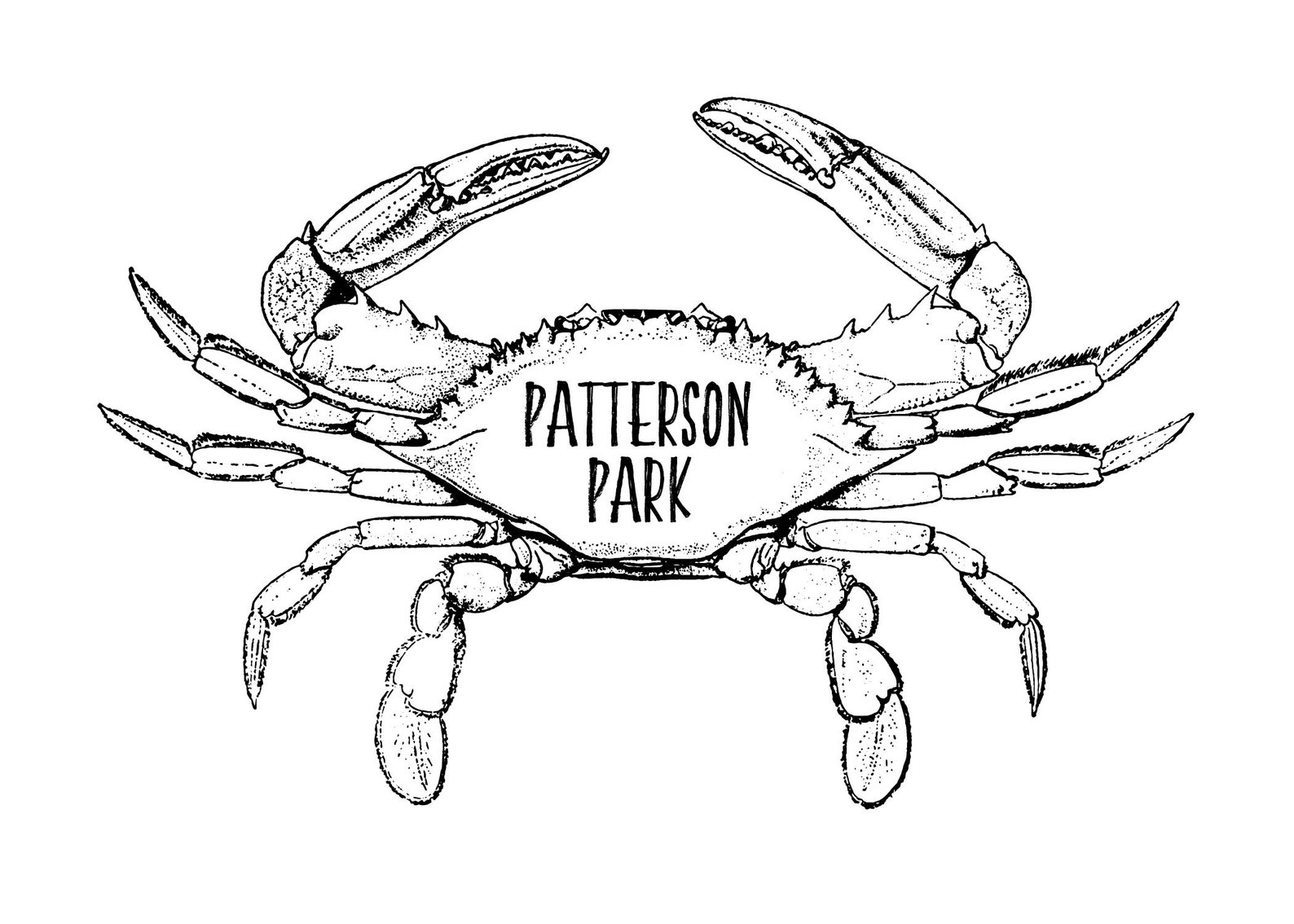 Baltimore Neighborhood Crab Sticker/magnet Locust Point - Etsy