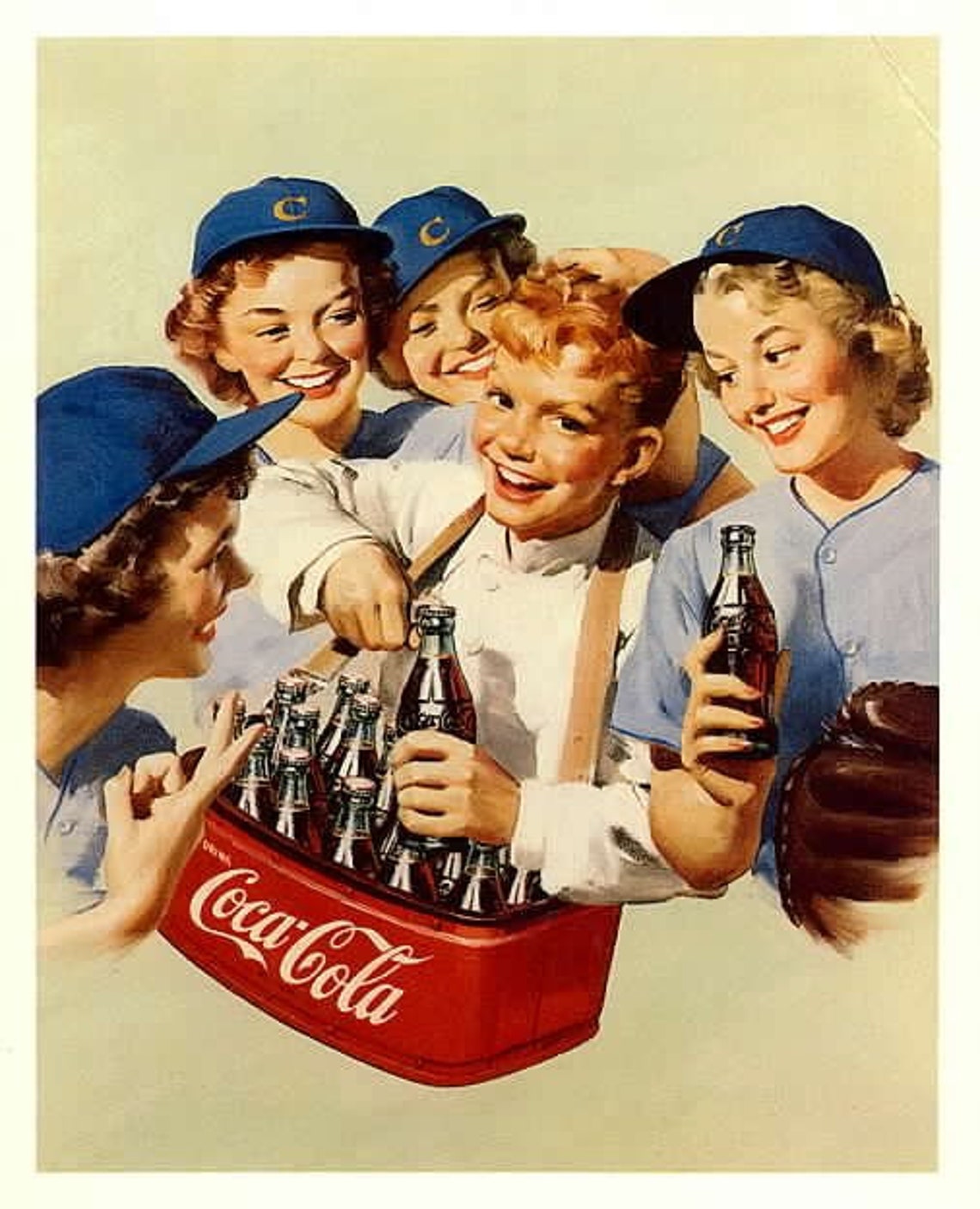 200 PCS Retro Coca-cola Art/poster Ad Clipart Print Antique Picture ...