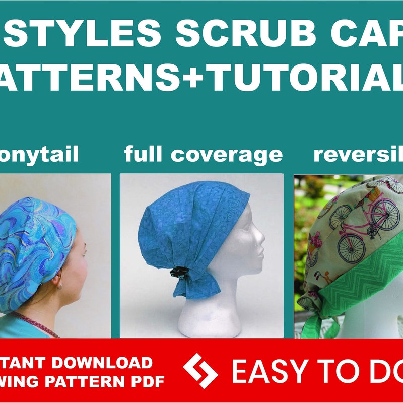Surgical Cap Pattern - Etsy