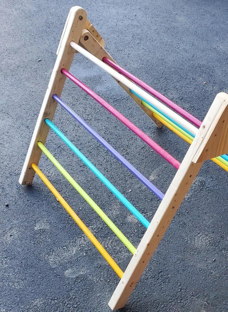 DIY Modern Foldable Climbing Triangle Plans Montessori Plans | Etsy