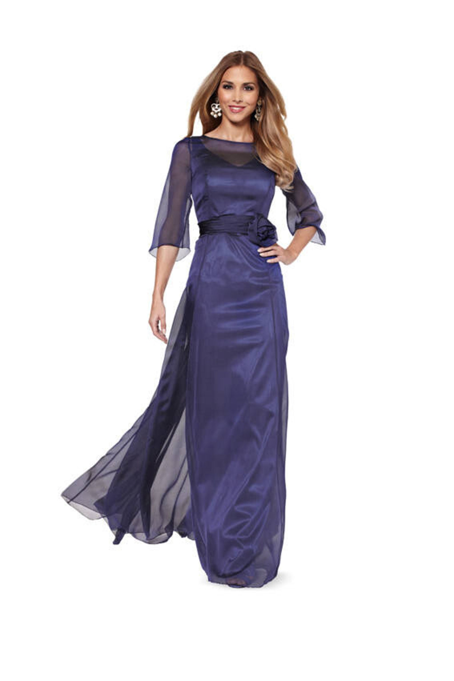 3 Styles Evening Dress PDF Sewing Pattern Sweetheart Wedding Gown ...