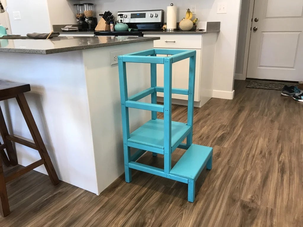 Toddler Tower Plan Wood Kitchen Stand Plan Little Chef Tower - Etsy