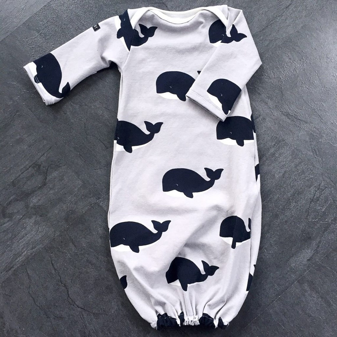 Newborn Gown Pattern , Baby Sewing Pattern, Gown Sewing Pattern ...