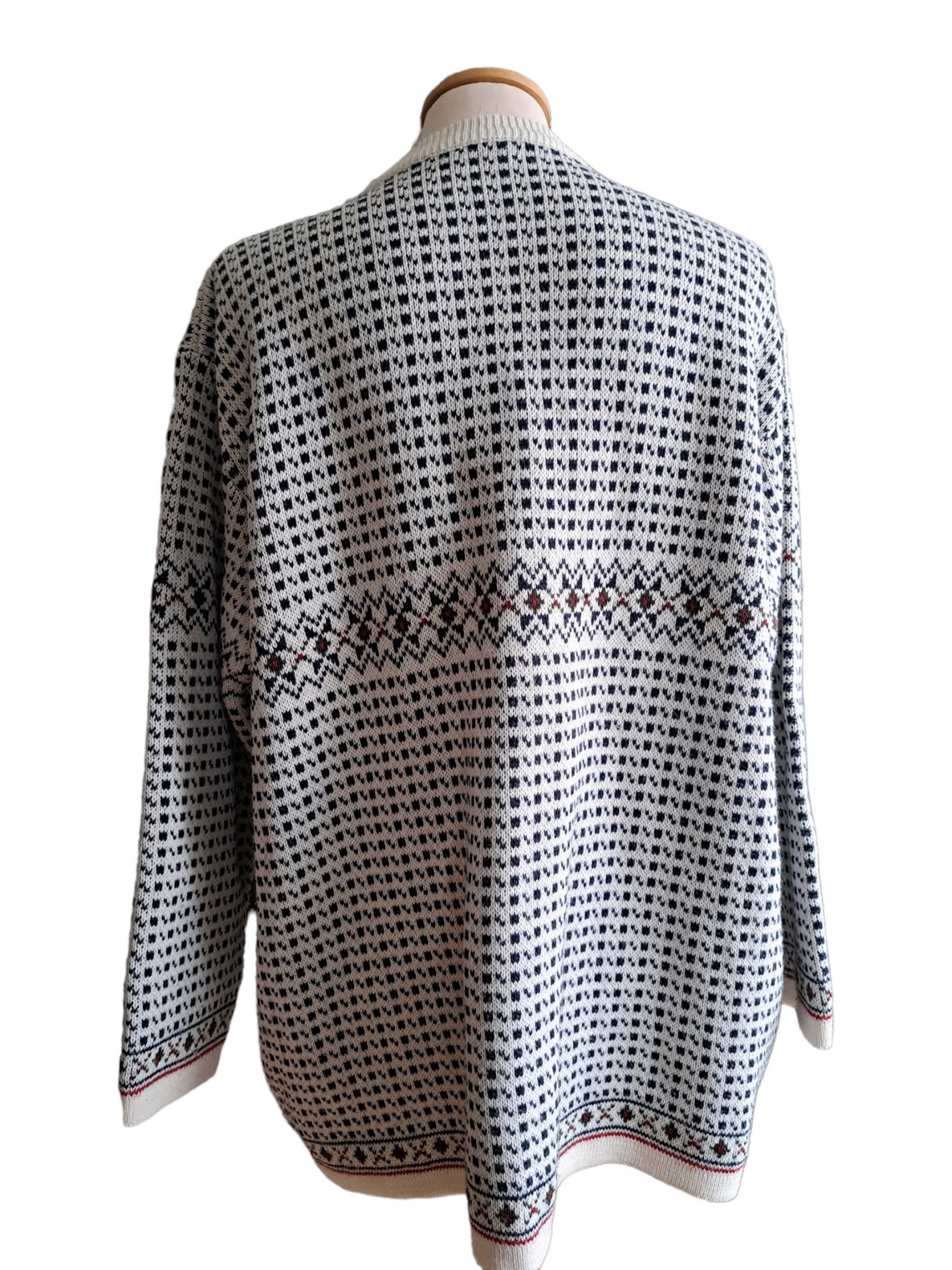 Scandinavian Wool Blended Sweater Vintage Norwegian Sweater Chunky ...