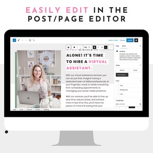 Pink Course Sales Templates for Wordpress: Complete Set for Coaches ...