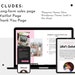 Pink Course Sales Templates for Wordpress Complete Set for Coaches Long ...
