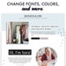 Pink Wordpress Theme, Feminine Wordpress Theme for Bloggers, Coach ...