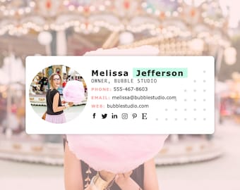 Cute Email Signature - Etsy