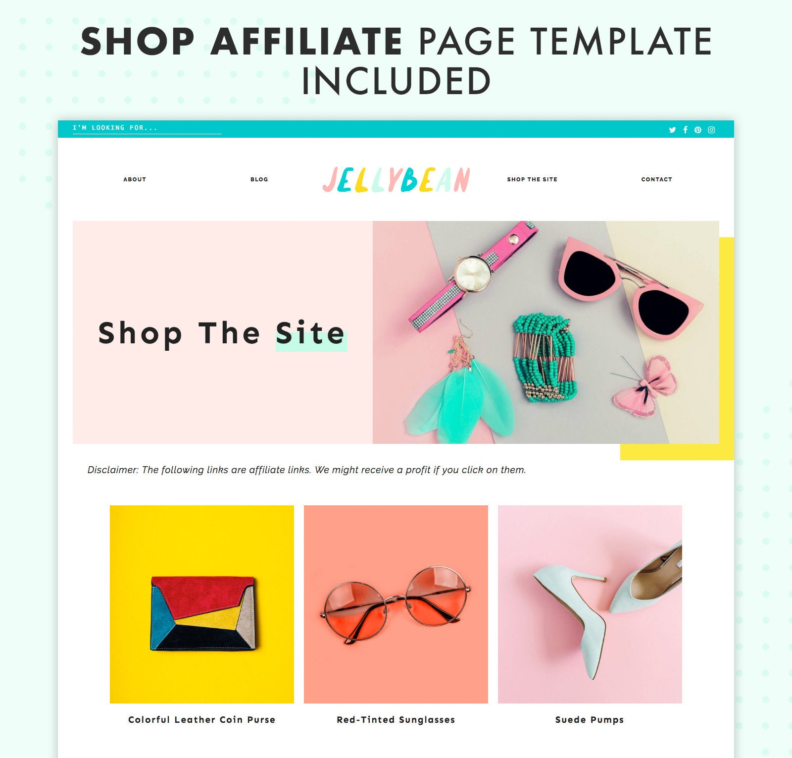 Cute Wordpress Theme, Jelly Bean Wordpress Theme for Bloggers ...