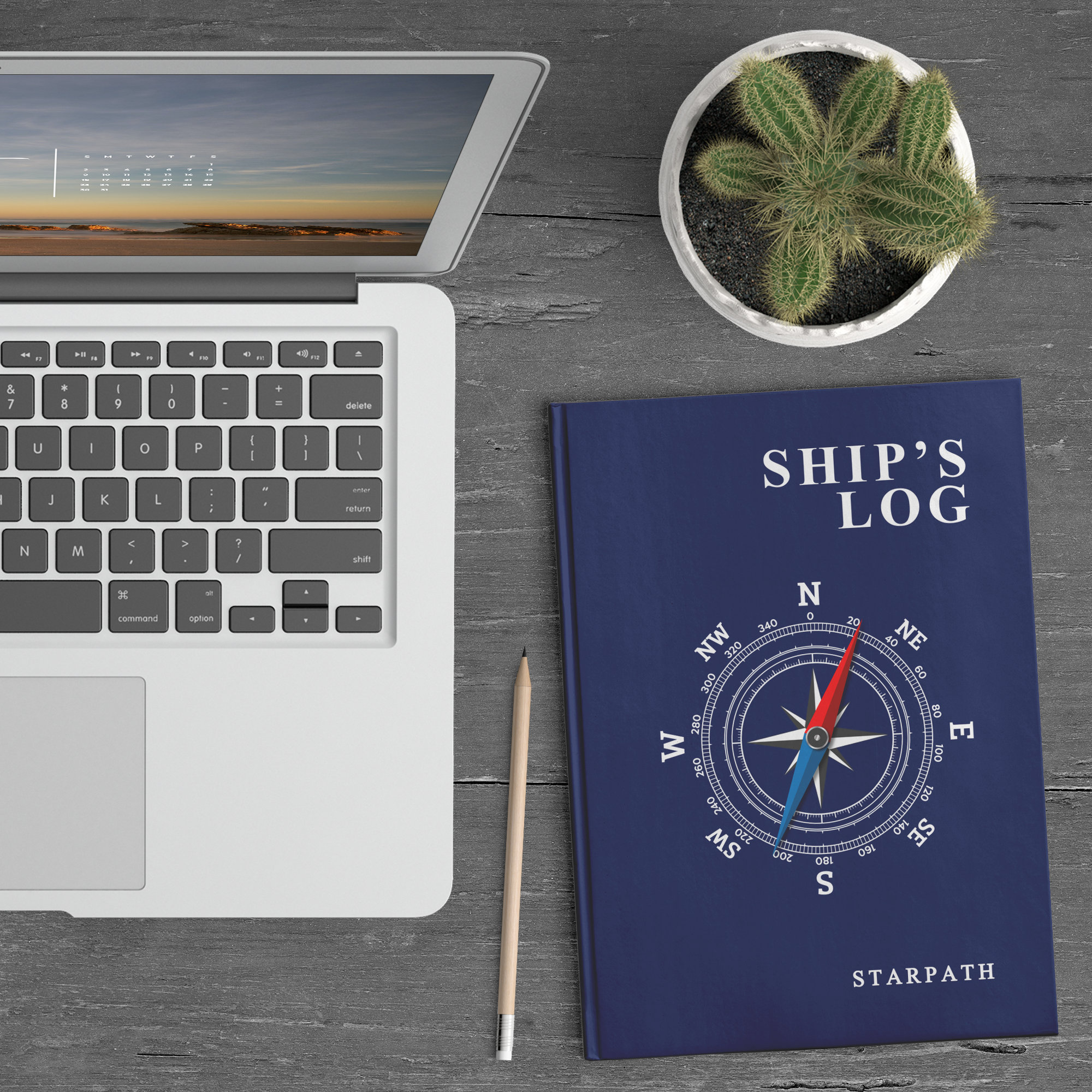 Custom Ship's Log, Nautical Notebook, Personalized Captain's Log Book ...
