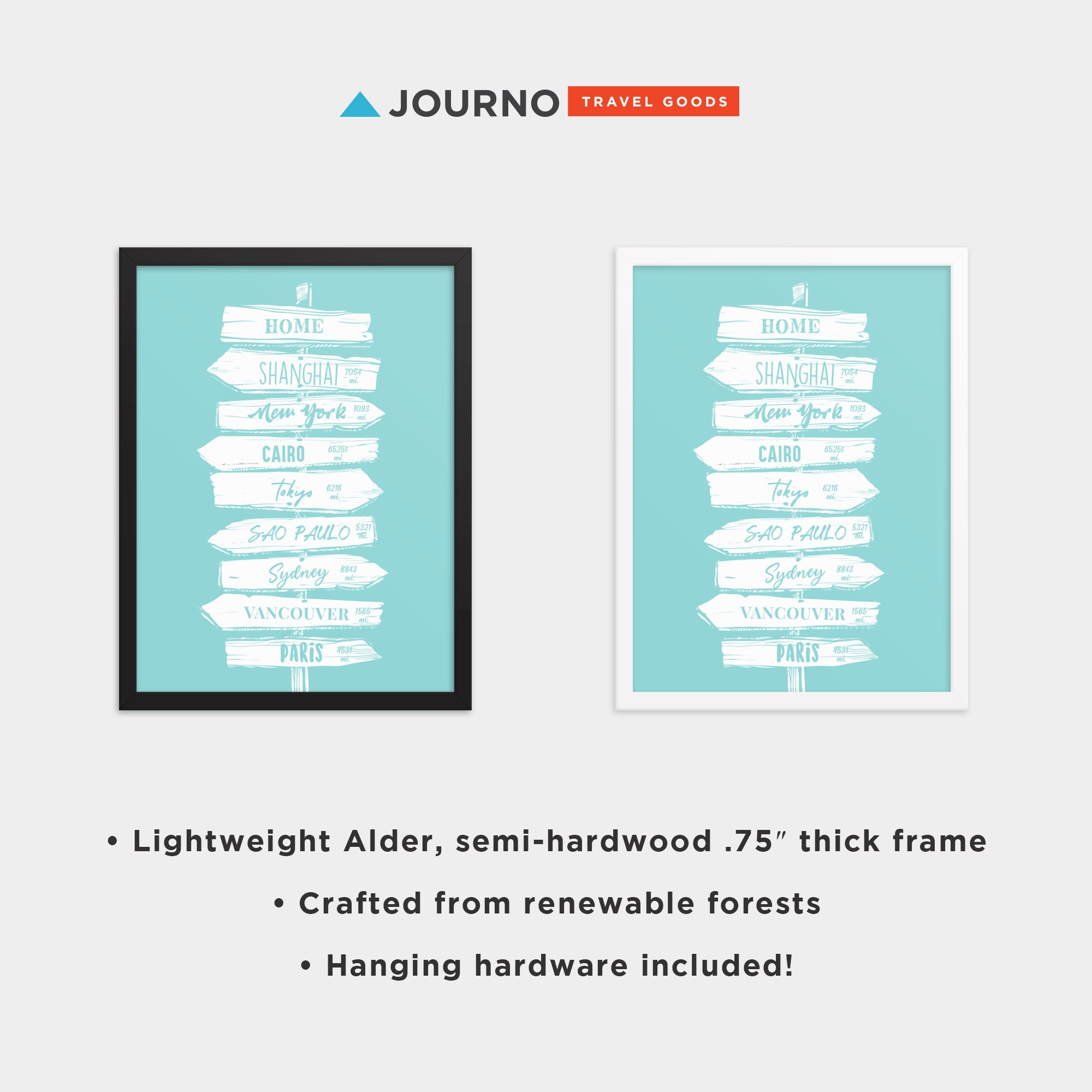 Personalized Decor: Signpost Travel Poster. Personalized Sign | Etsy