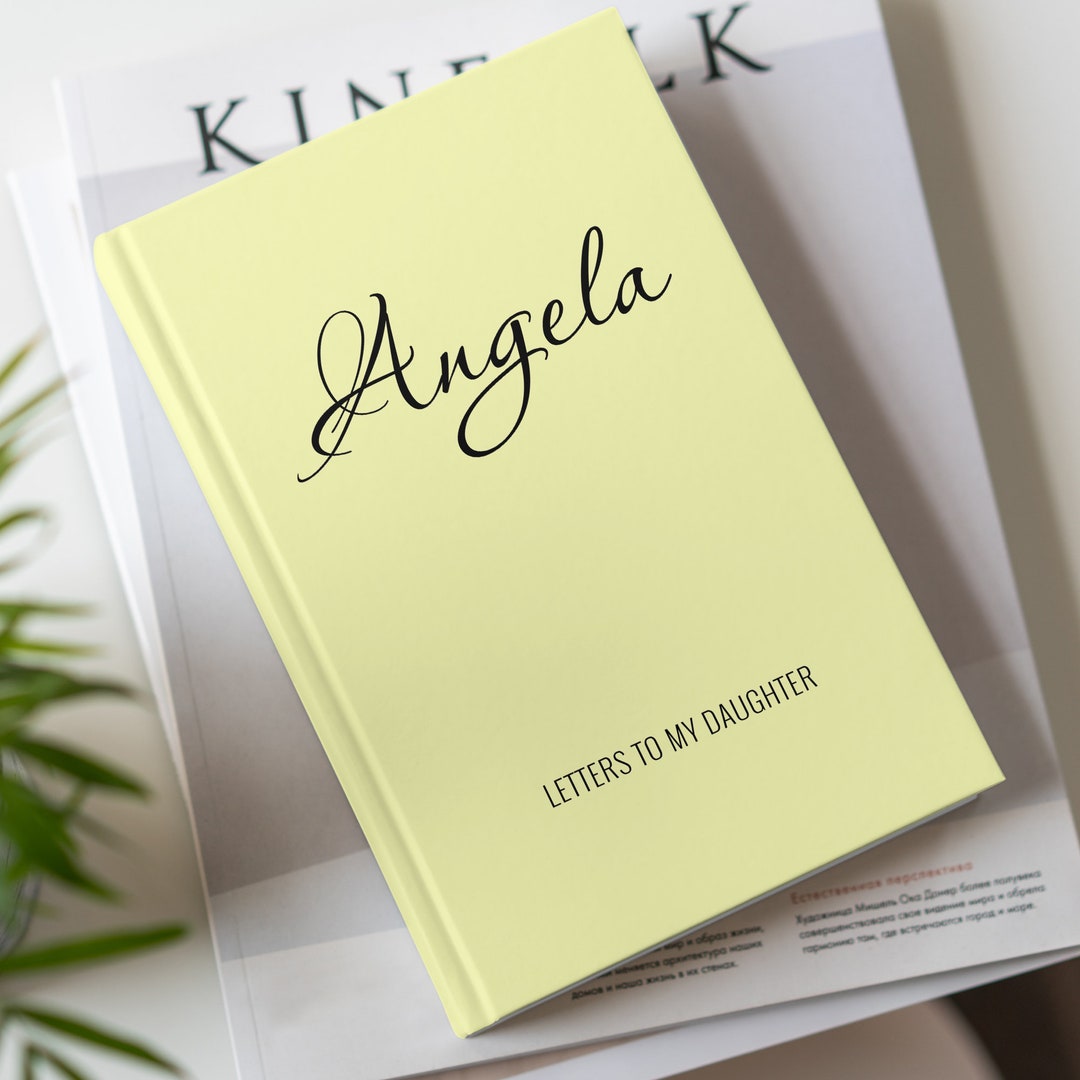 Letters to My Daughter Personalized Hardcover Notebook, Baby Journal ...